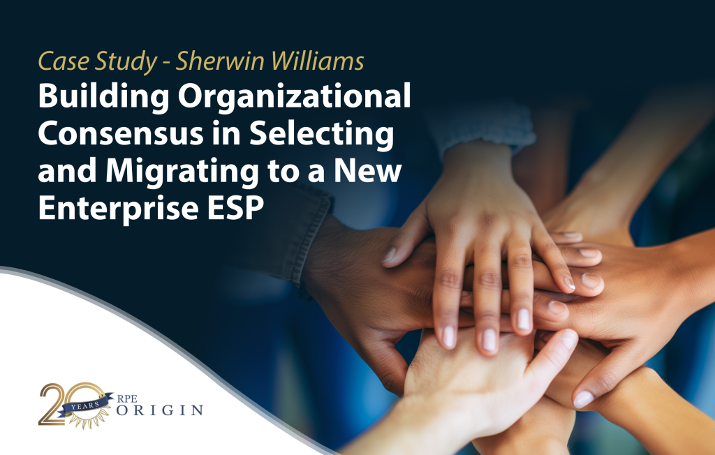 Building Organizational Consensus in Selecting and Migrating to a New ...